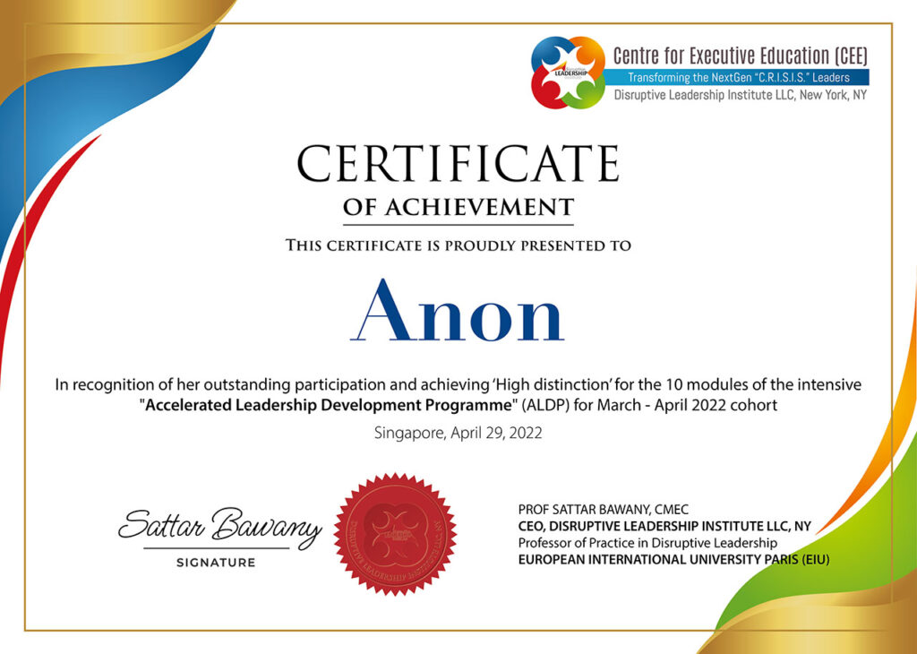 High Potentials Leadership Development (HLPD) Framework – Disruptive ...